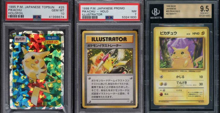 10 Most Expensive Pikachu Pokémon Cards Ever Sold! (2025)