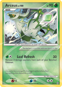 2009 Pokemon Arceus Card List - Card Collector