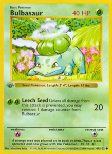 10 Most Valuable Bulbasaur Cards - Card Collector