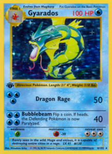 Gyarados 6/102 Card Values - 1999 Base - Card Collector