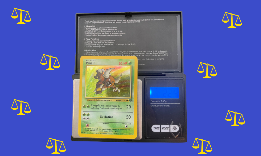 How Much Does A Pok mon Card Weigh Photos Examples 