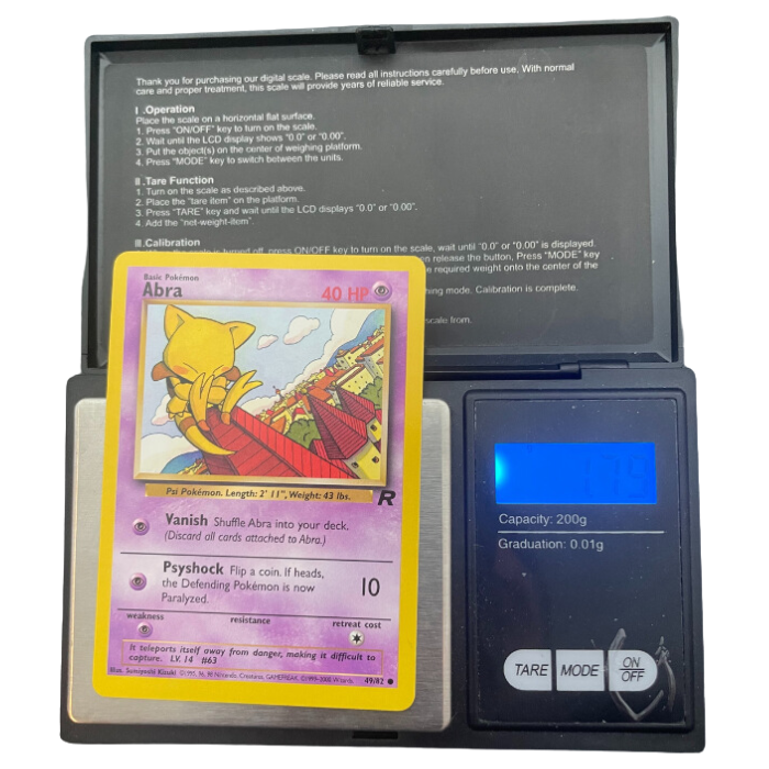 How Much Does A Pok mon Card Weigh Photos Examples 