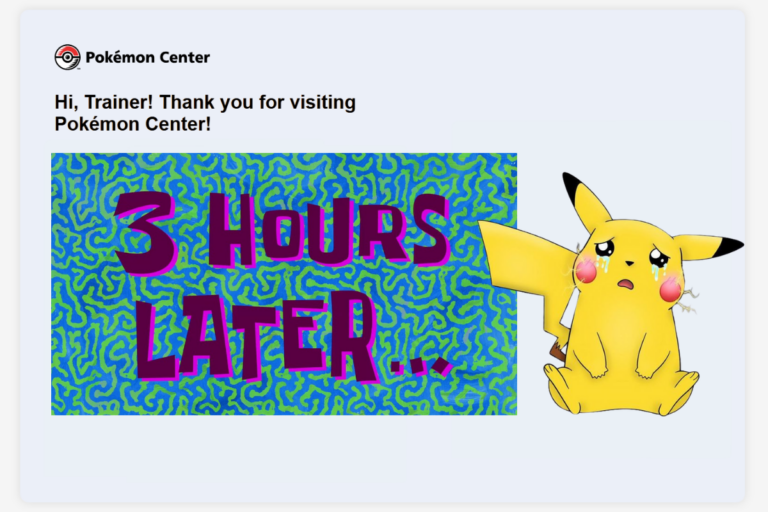 How to See Your Position in the Pokémon Center Website Queue